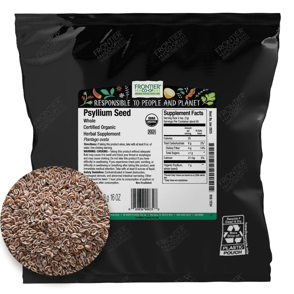 organic psyllium seed for digestion