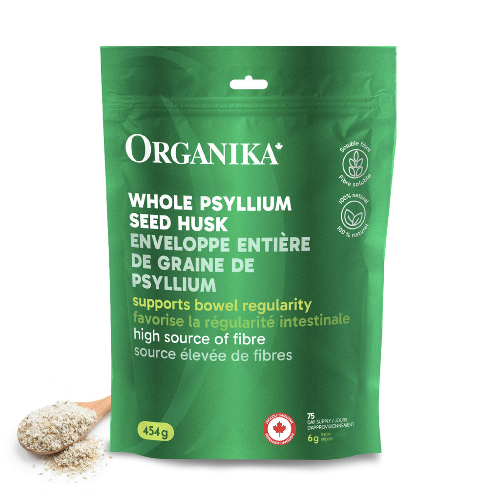 organic psyllium seed husk supplement