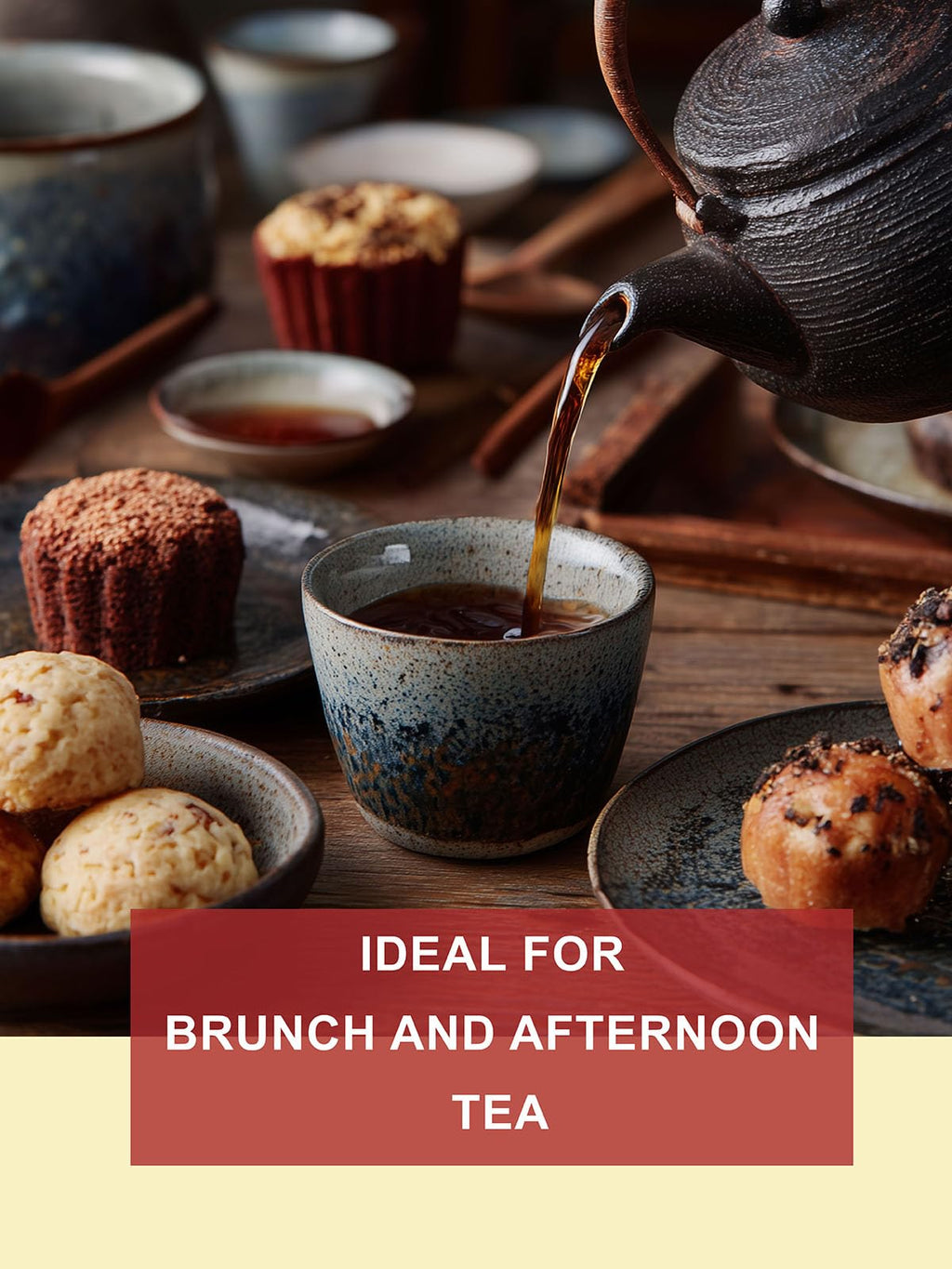 Organic Pu-erh tea for energy boost