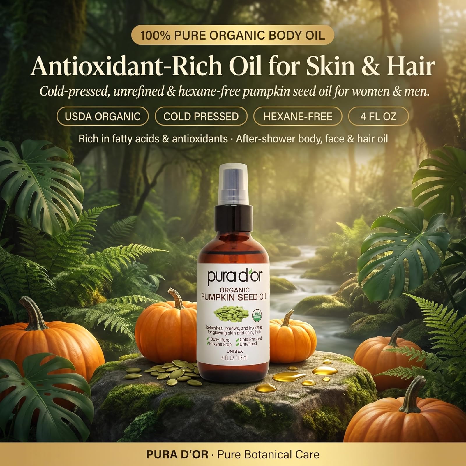 organic pumpkin seed oil for hair