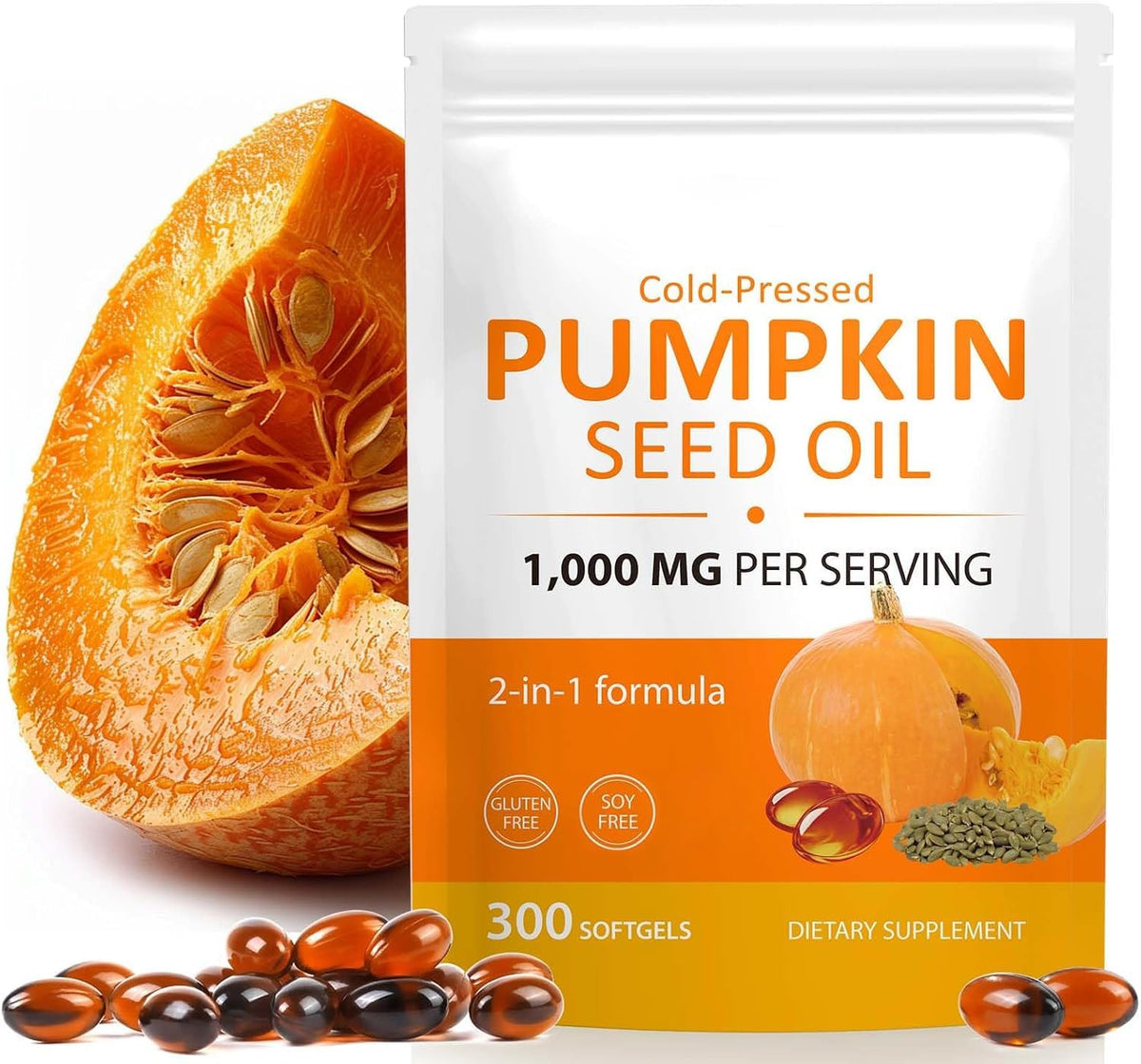 organic pumpkin seed oil softgels