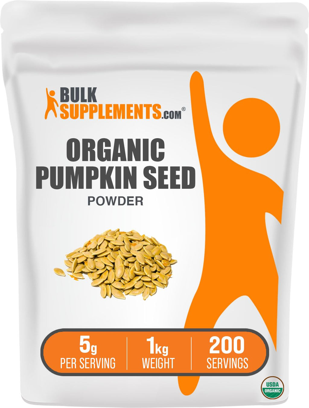 organic pumpkin seed powder supplement
