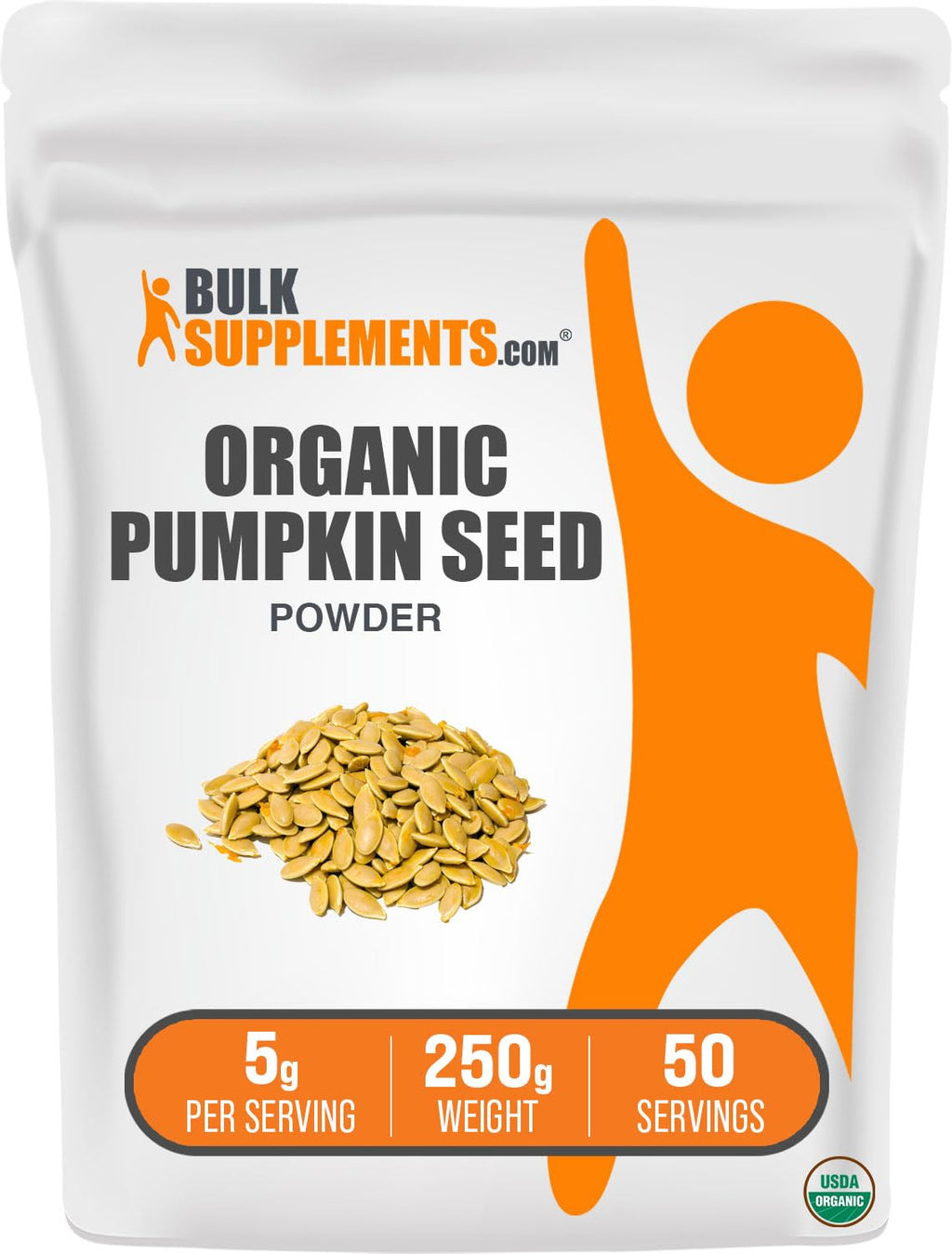 organic pumpkin seed powder supplement