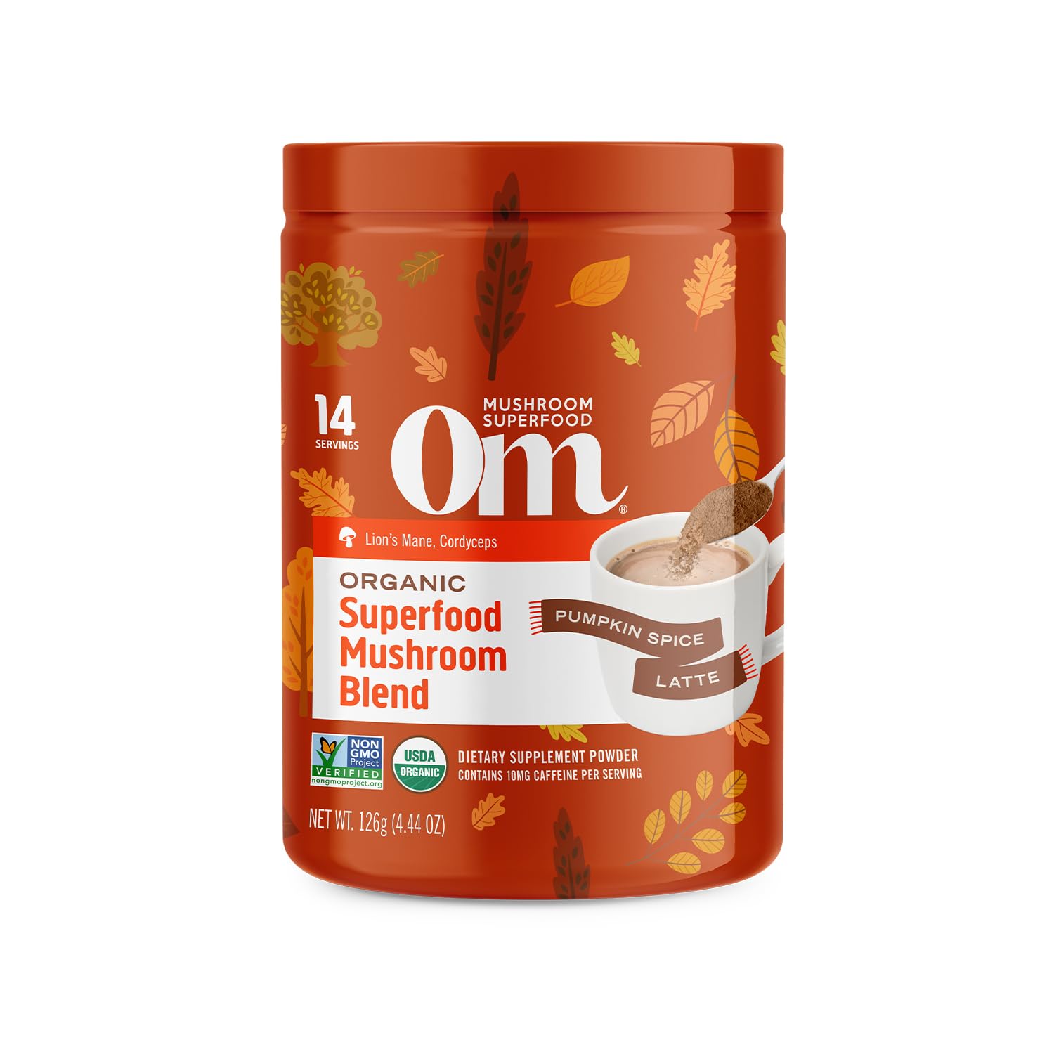 organic pumpkin spice latte mushrooms