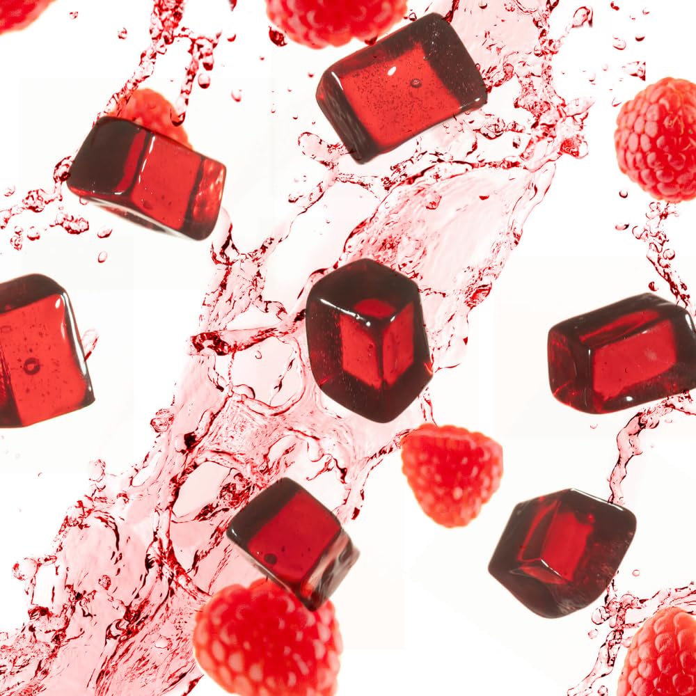 organic raspberry energy chews pack