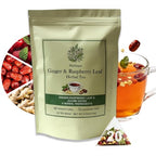 organic raspberry leaf ginger tea bags