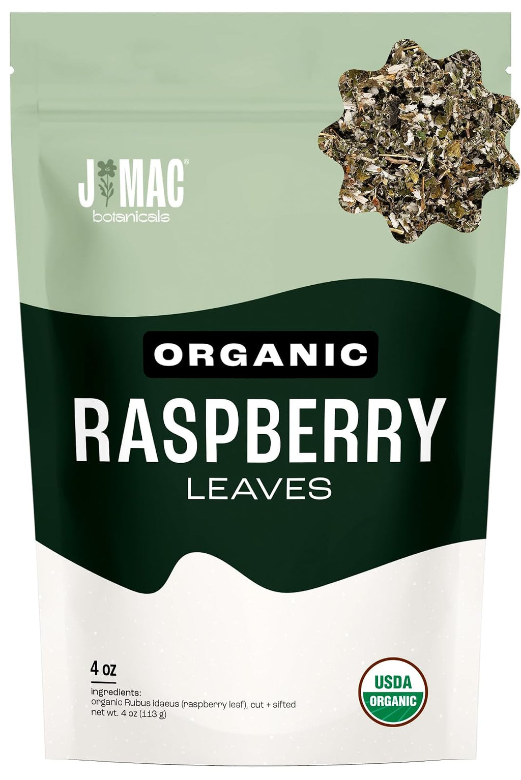 organic raspberry leaves herbal tea