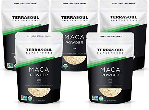 Organic raw maca powder for energy