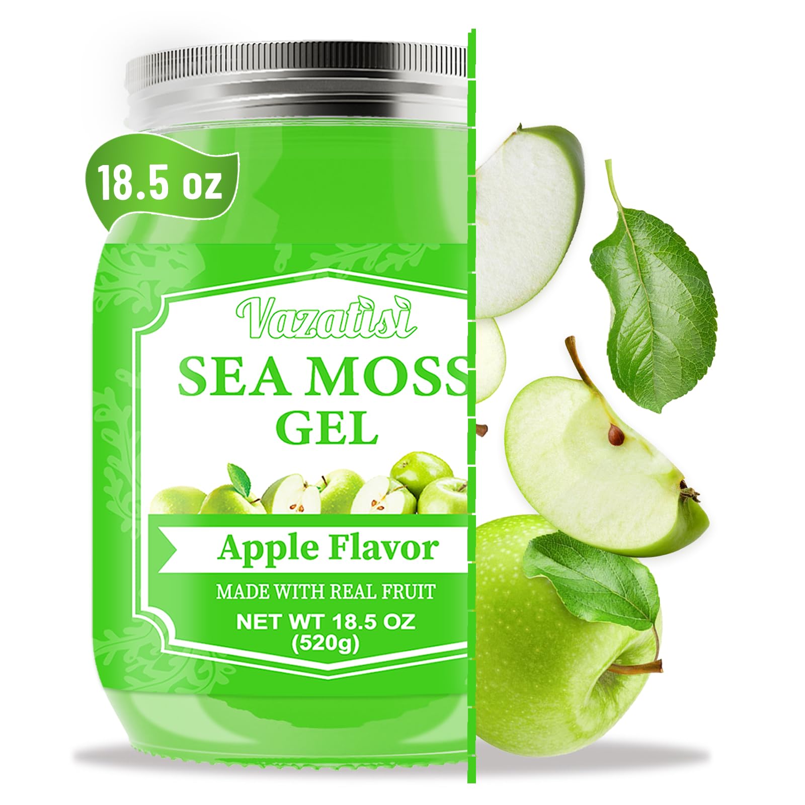 organic raw sea moss gel