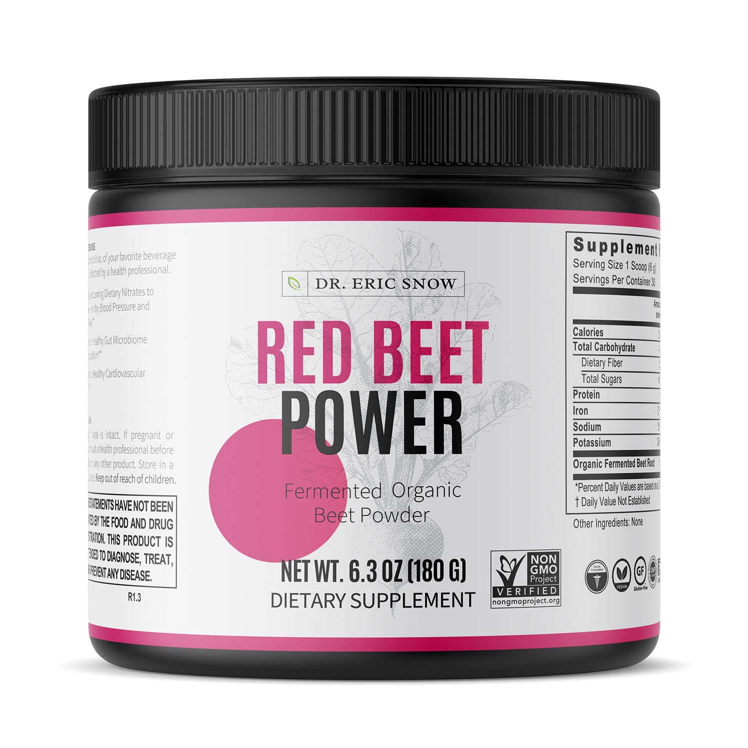 organic red beet power drink
