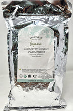 Organic red clover blossom powder for herbal tea
