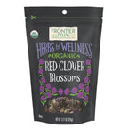 organic red clover blossoms tea