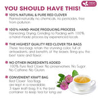 organic red clover herbal tea benefits