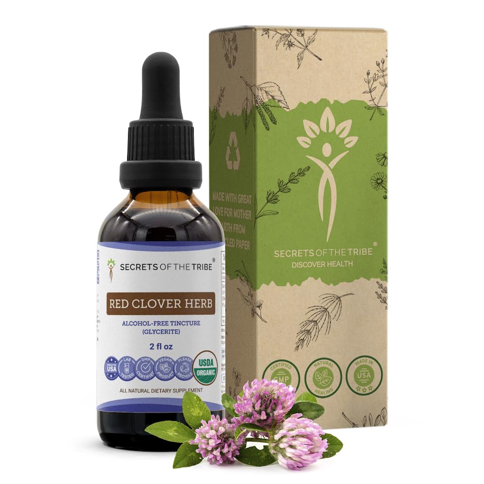 organic red clover tincture benefits