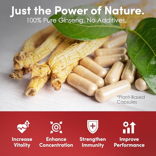 organic red ginseng for endurance