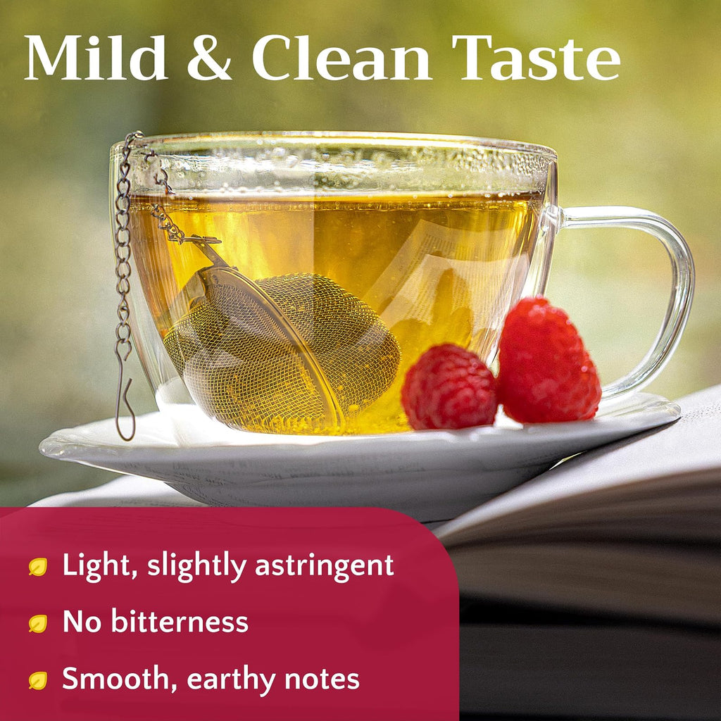 organic red raspberry leaf infusion