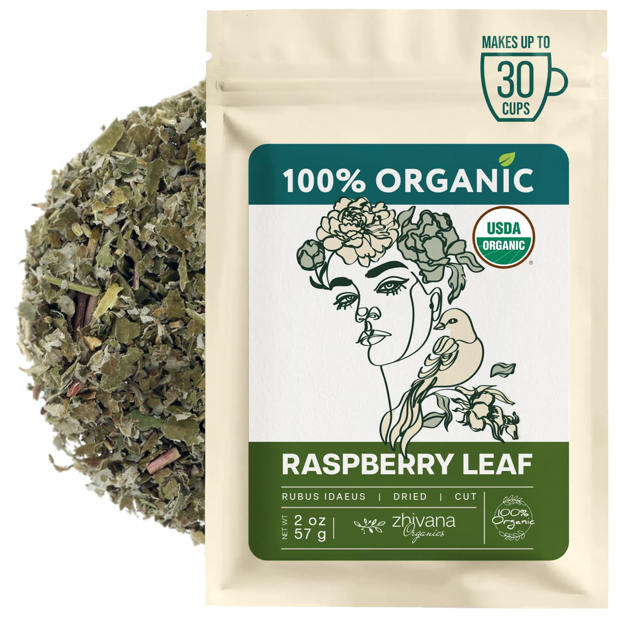 organic red raspberry leaf tea