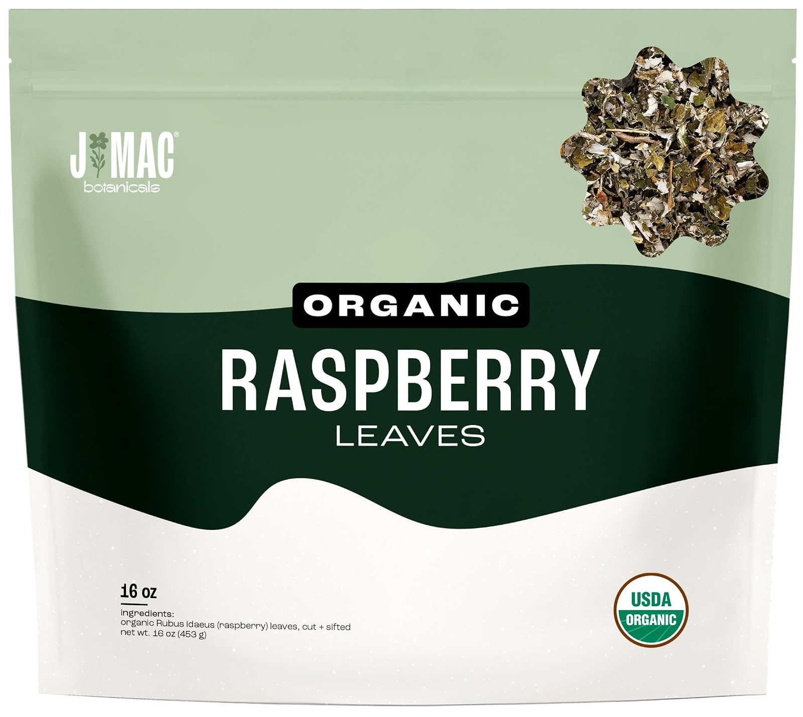 organic red raspberry leaf tea
