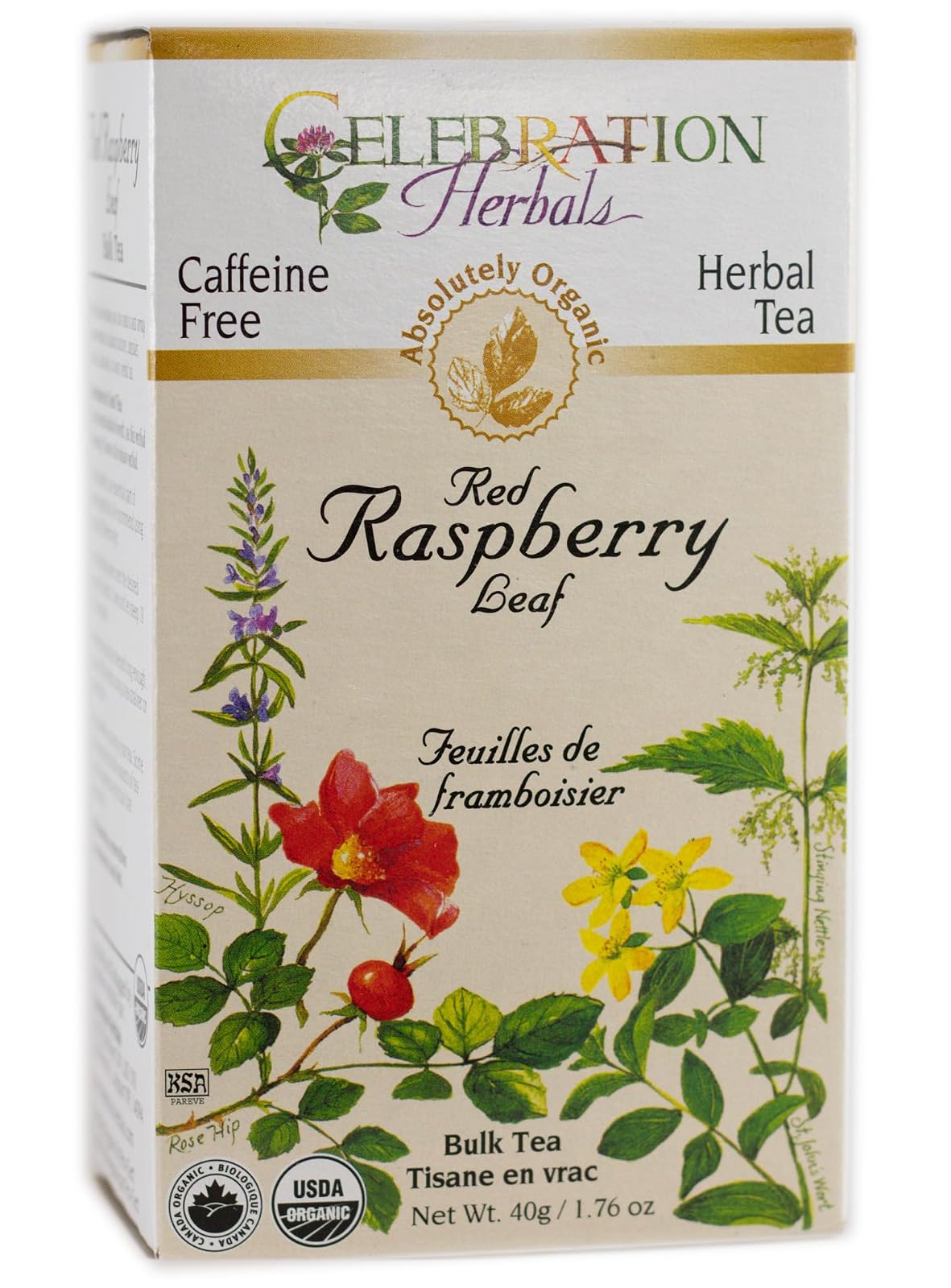 organic red raspberry leaf tea