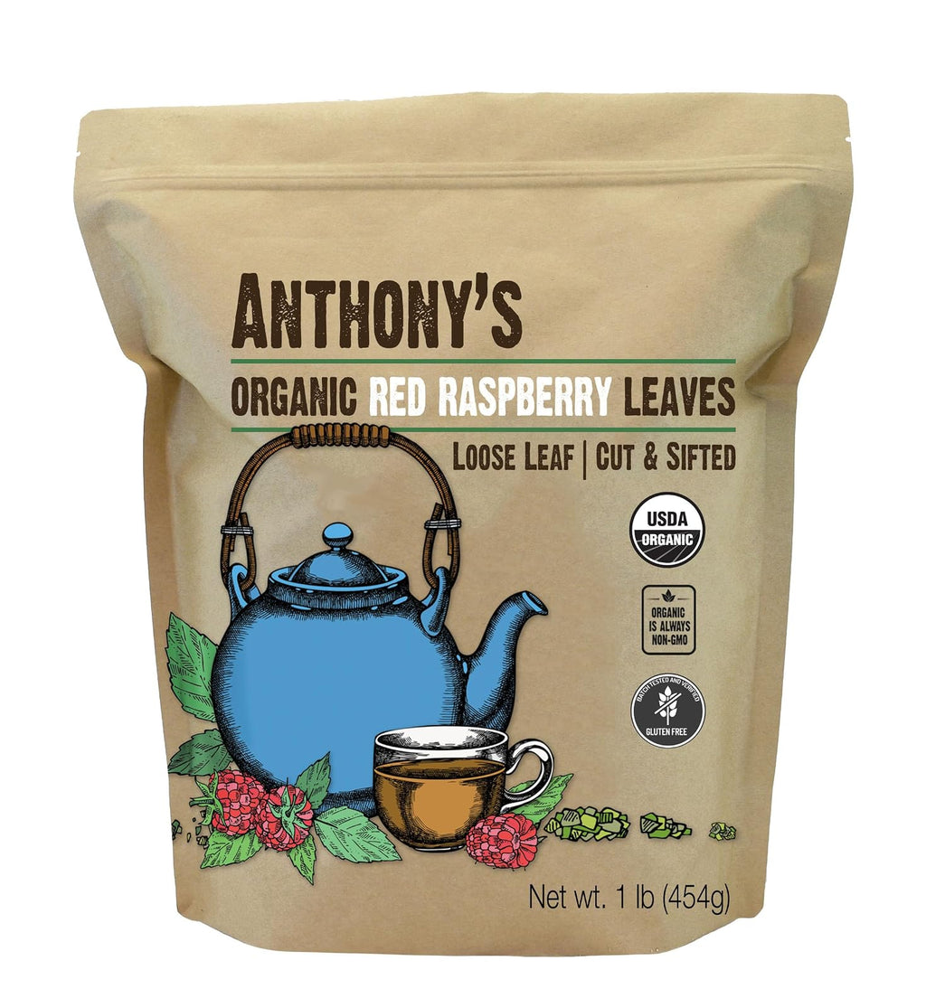 organic red raspberry leaves tea