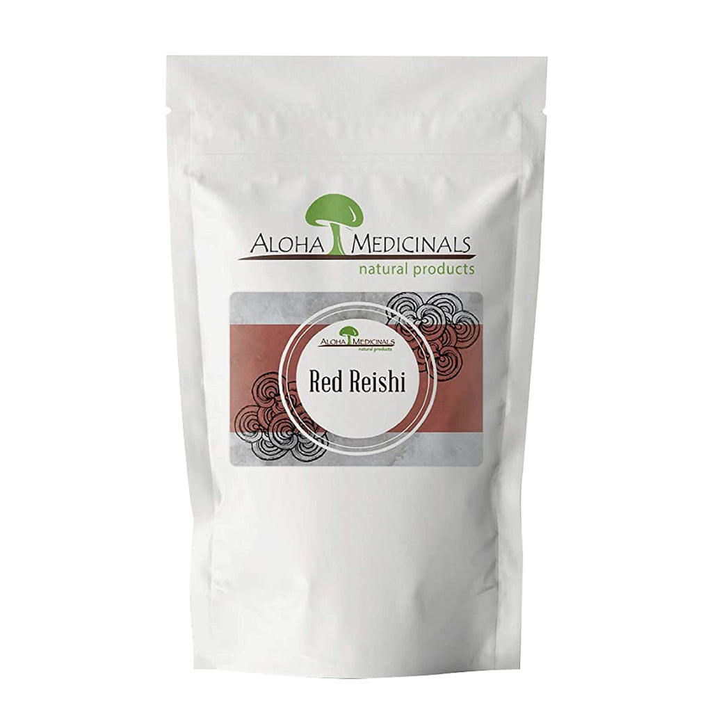 organic red reishi mushroom capsules