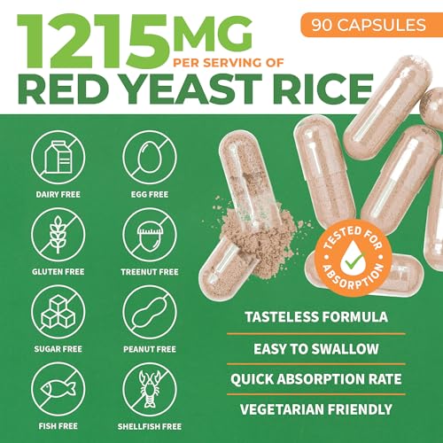 organic red yeast rice with CoQ10