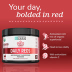 Organic Reds Powder for daily nutrition