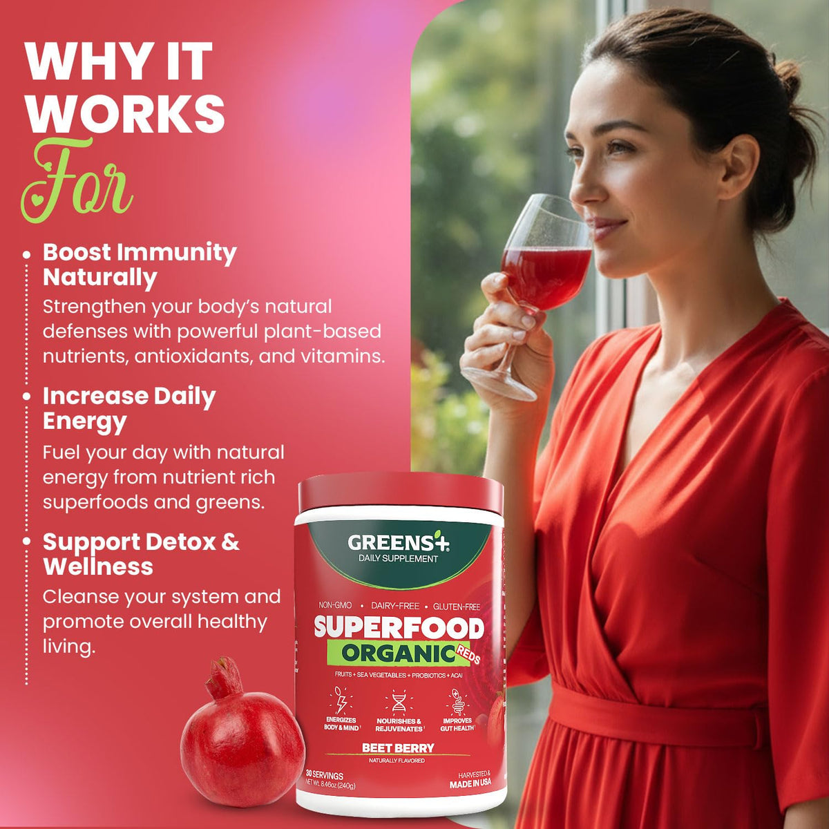 organic reds superfood for vitality