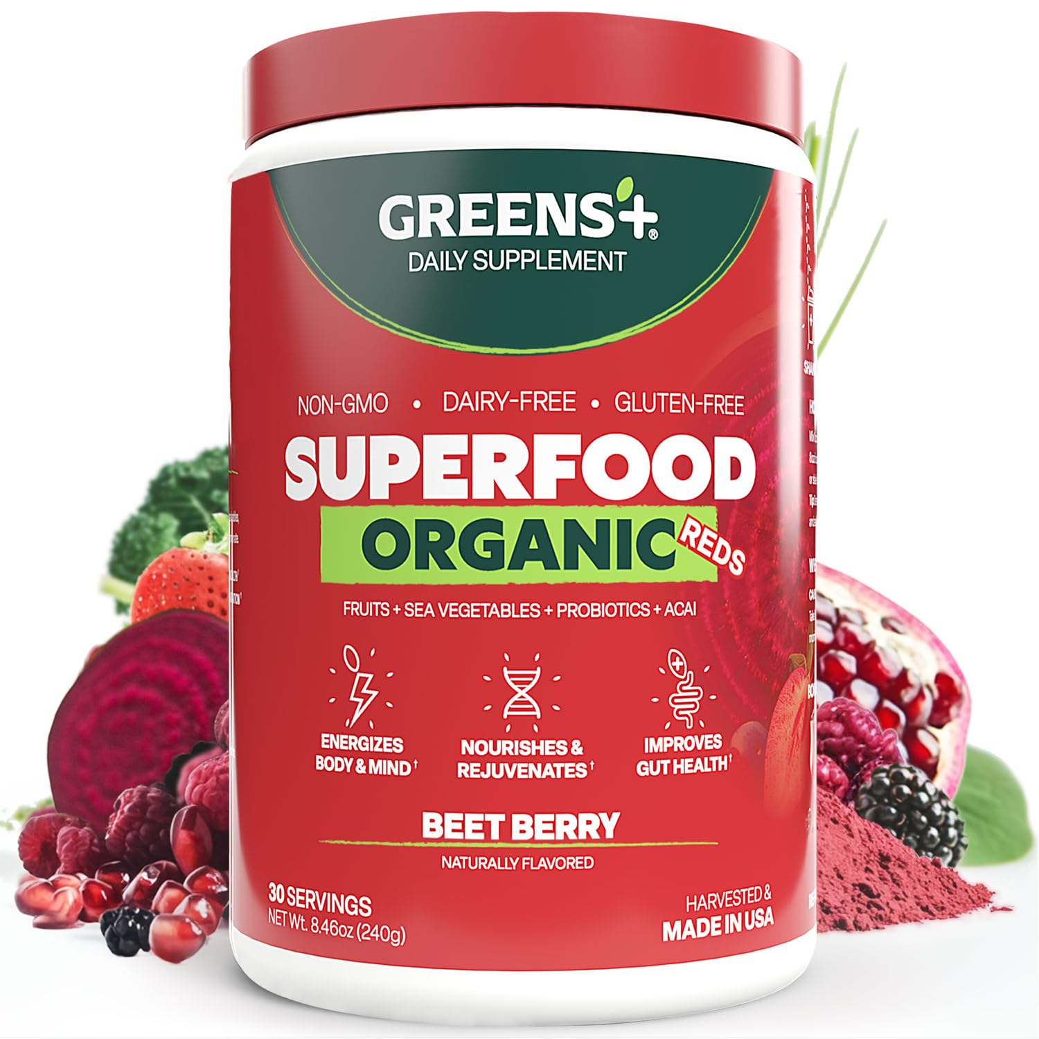 organic reds superfood powder benefits