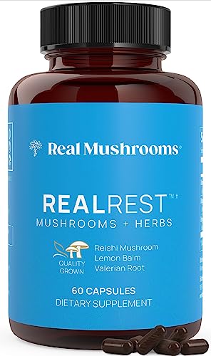 Organic reishi and lemon balm supplement