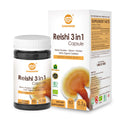 organic reishi mushroom capsules for immunity