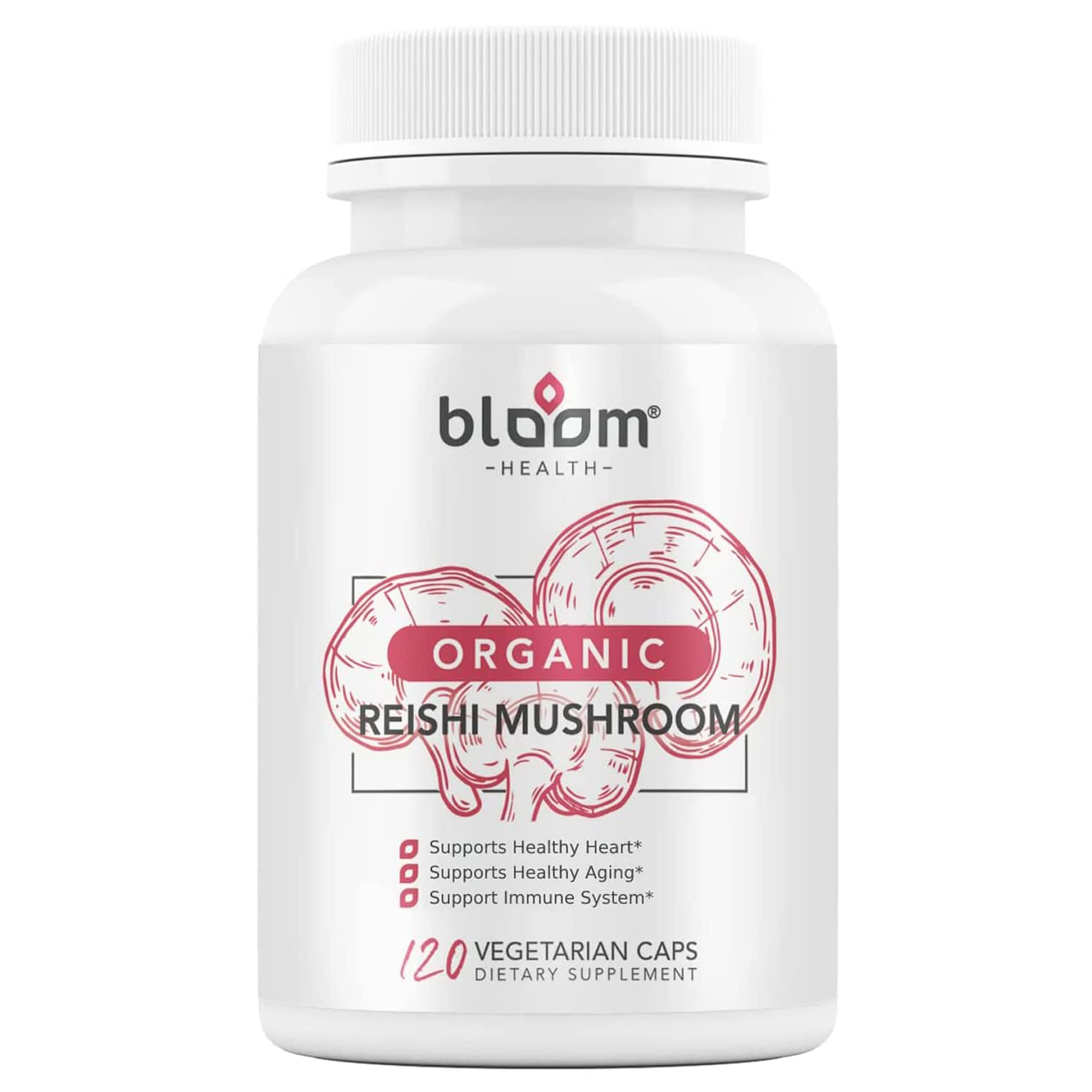 organic reishi mushroom capsules for immunity