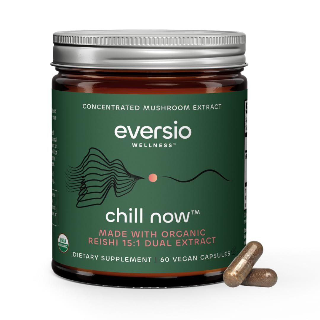 organic reishi mushroom capsules for stress relief