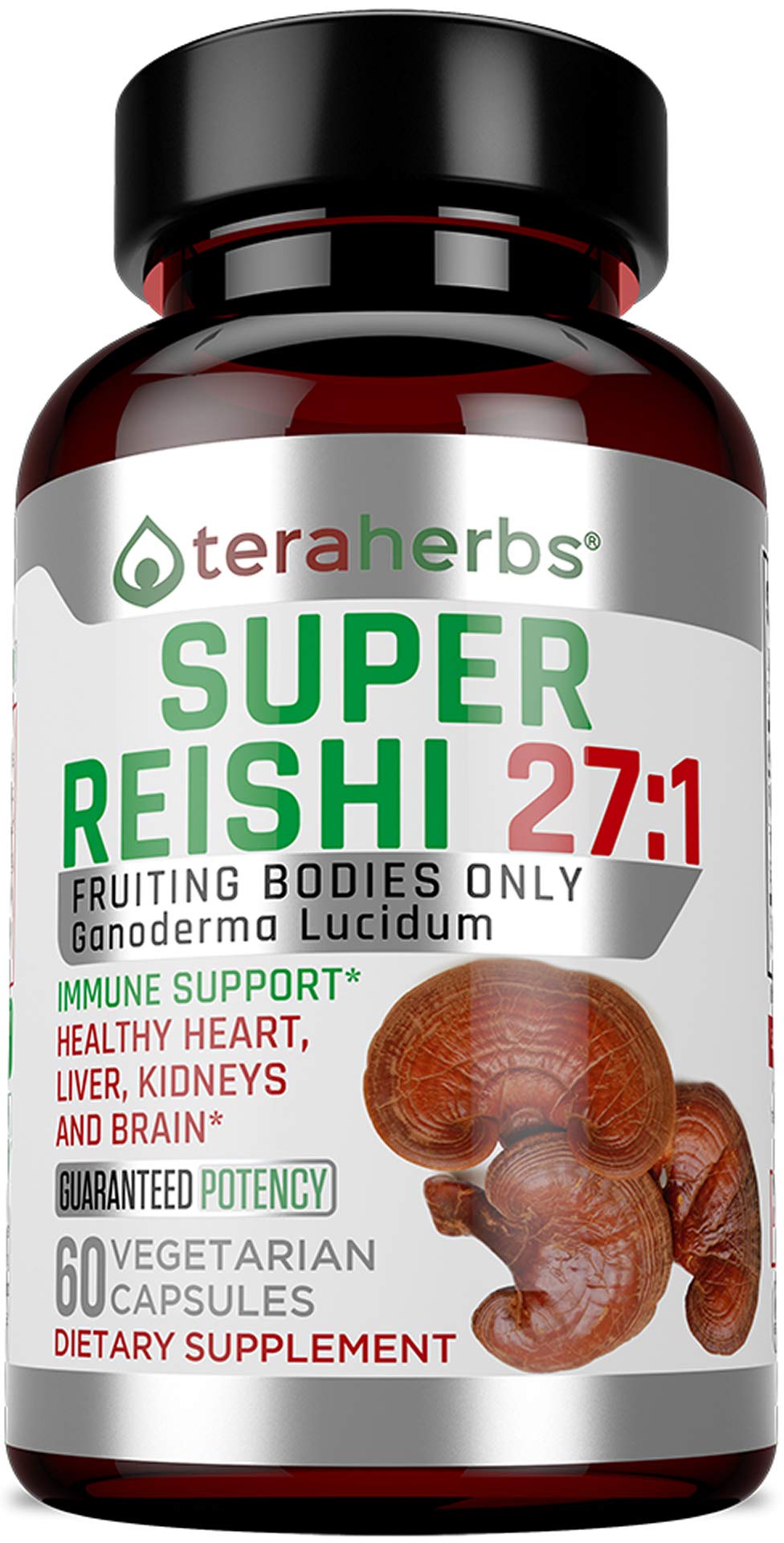 organic reishi mushroom capsules for wellness
