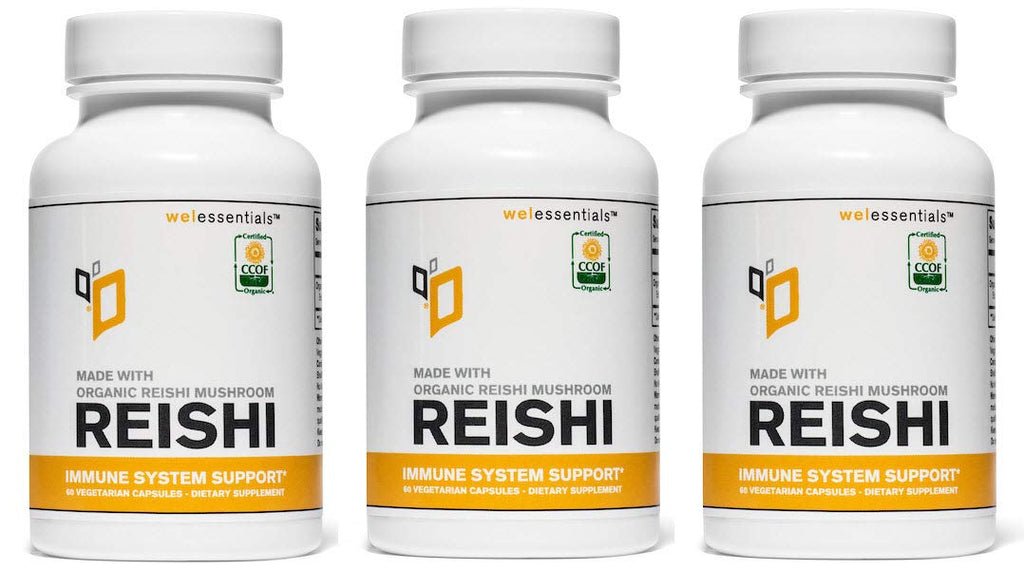 organic reishi mushroom capsules for wellness