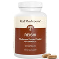 Organic Reishi mushroom capsules for wellness