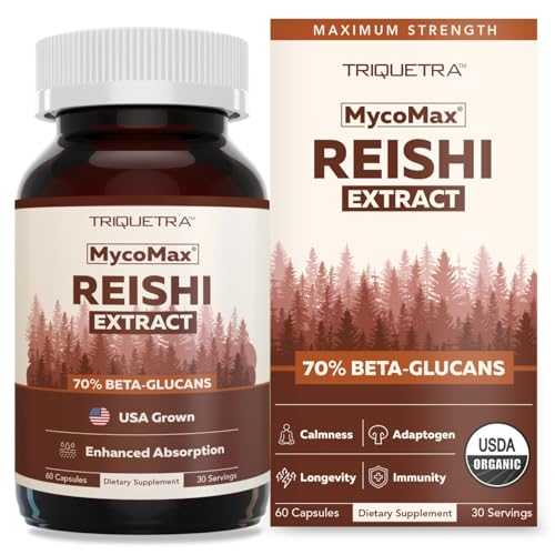 organic reishi mushroom extract capsules