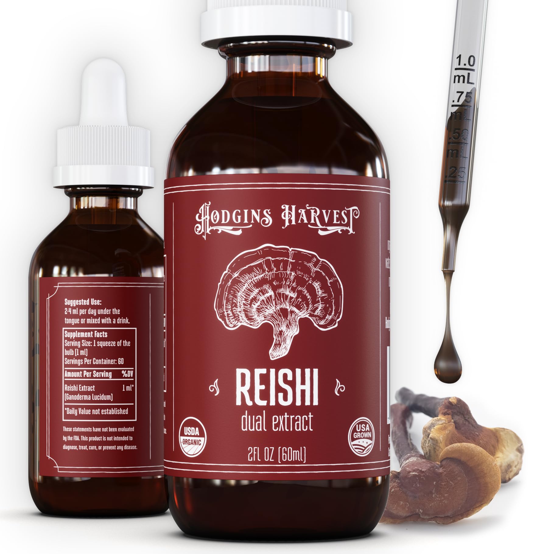 organic reishi mushroom extract tincture