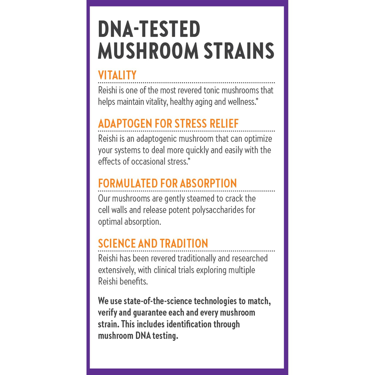 organic reishi mushroom for balanced mood