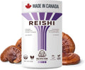 organic reishi mushroom powder supplement