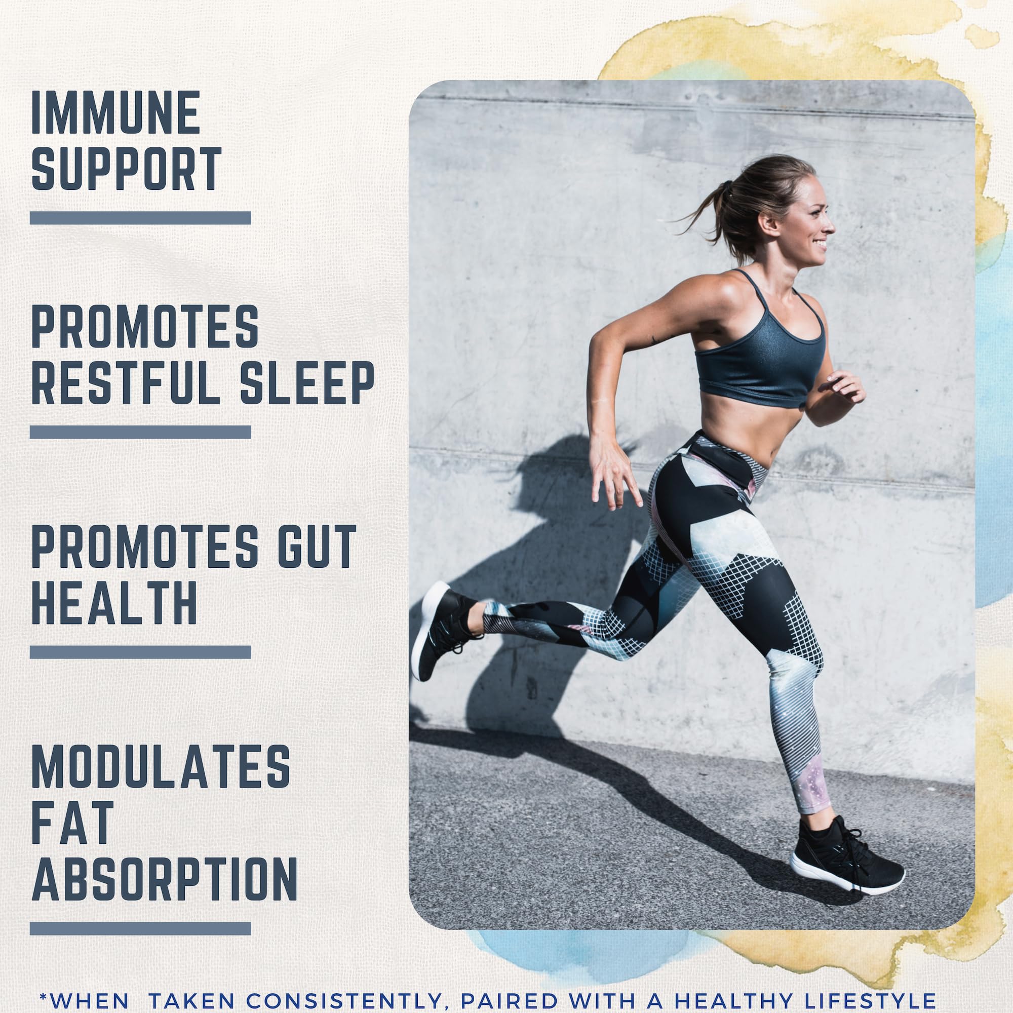 Organic reishi mushroom supplement for vitality
