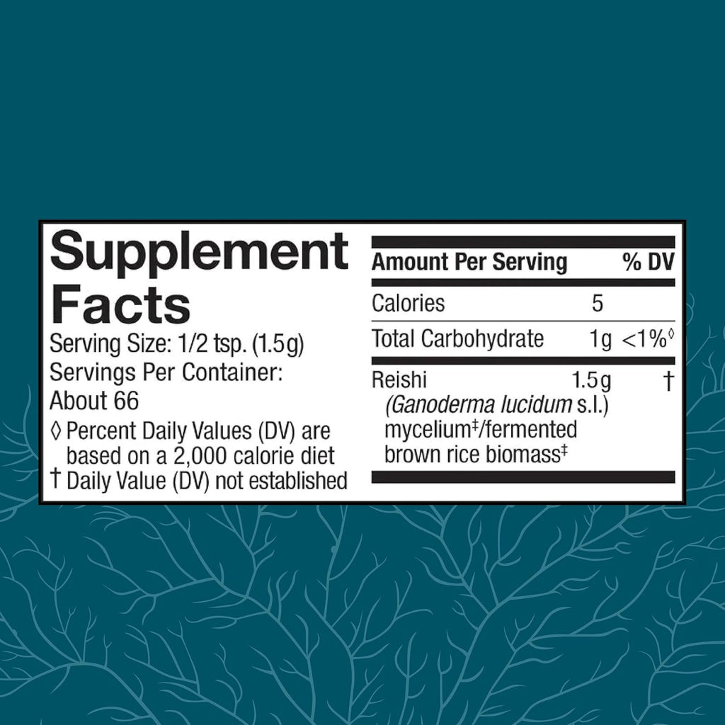 organic reishi mycelium supplement