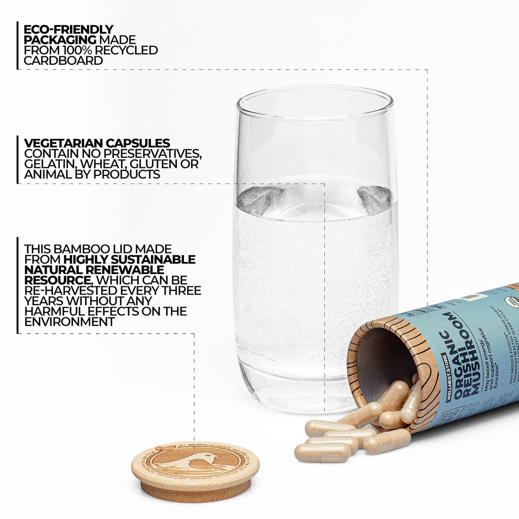 organic reishi supplement for wellness