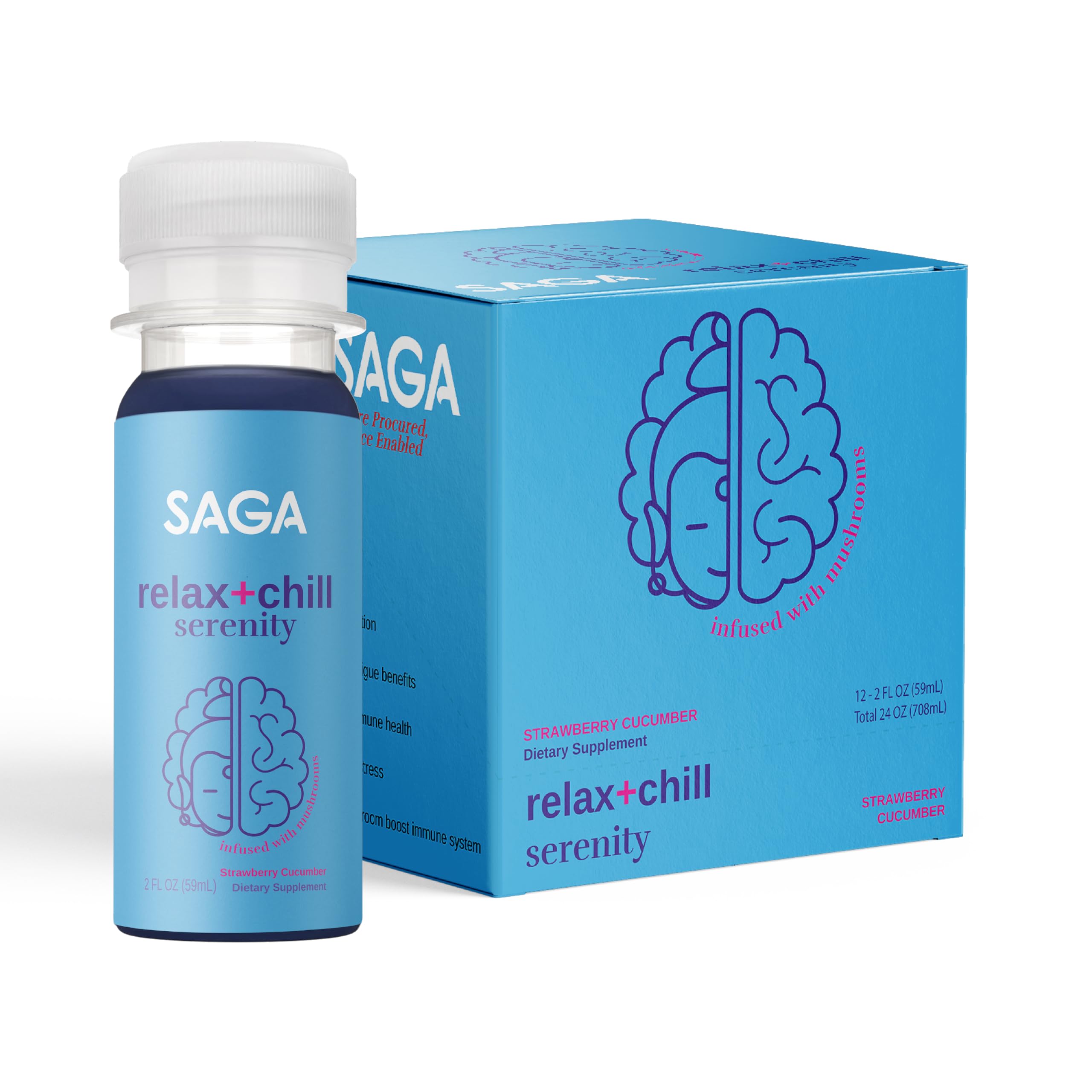 organic relaxation shots for calm