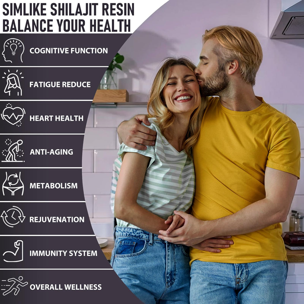 Organic resin for vitality and wellness