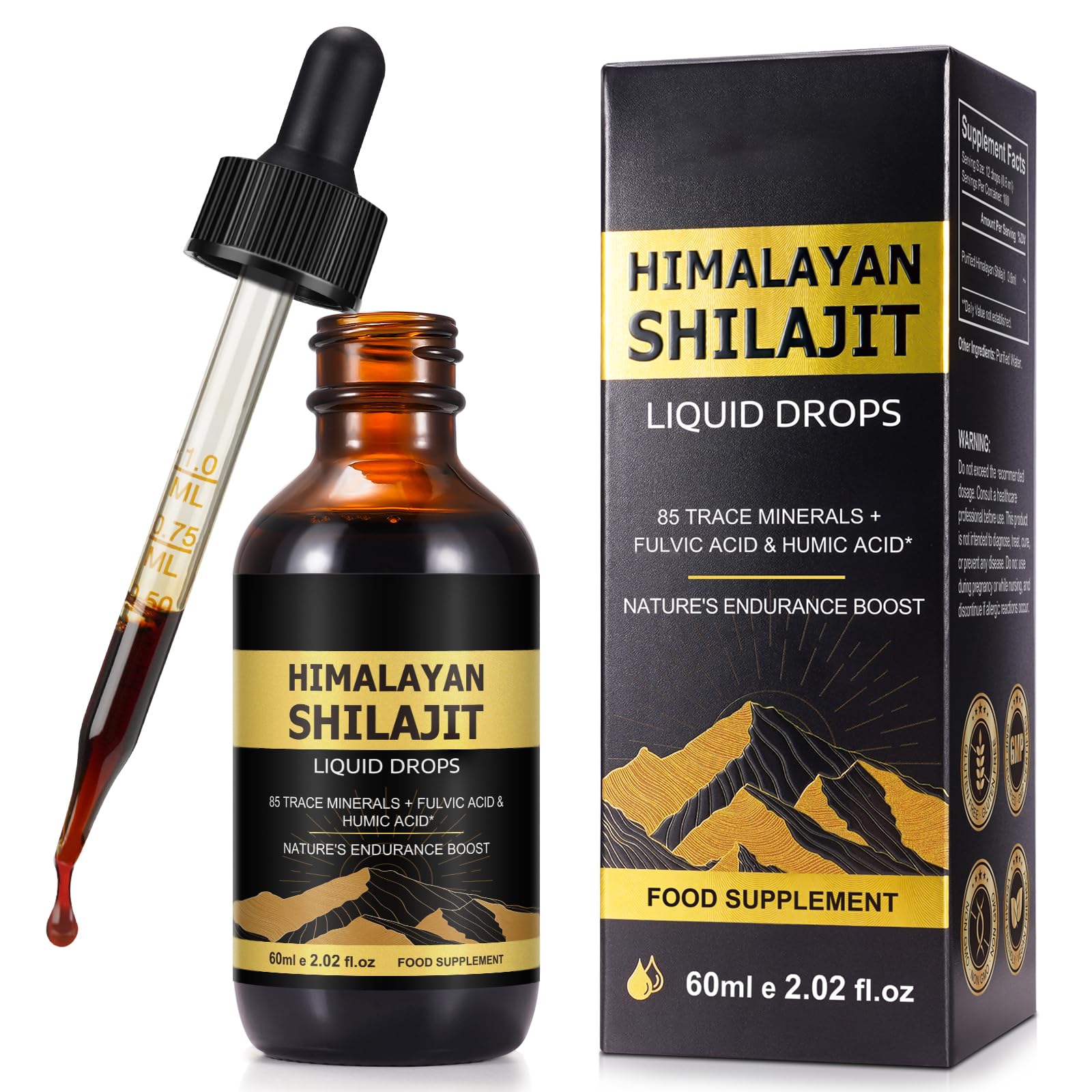 organic resin supplement for vitality