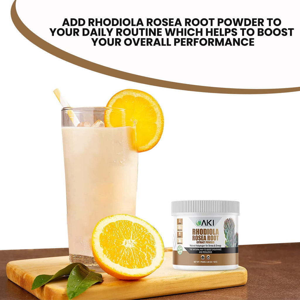 Organic Rhodiola Rosea for stress relief