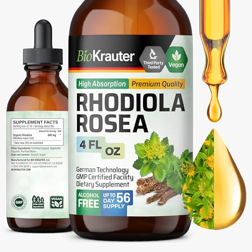 organic rhodiola rosea tincture benefits