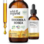 organic rhodiola tincture for stress relief