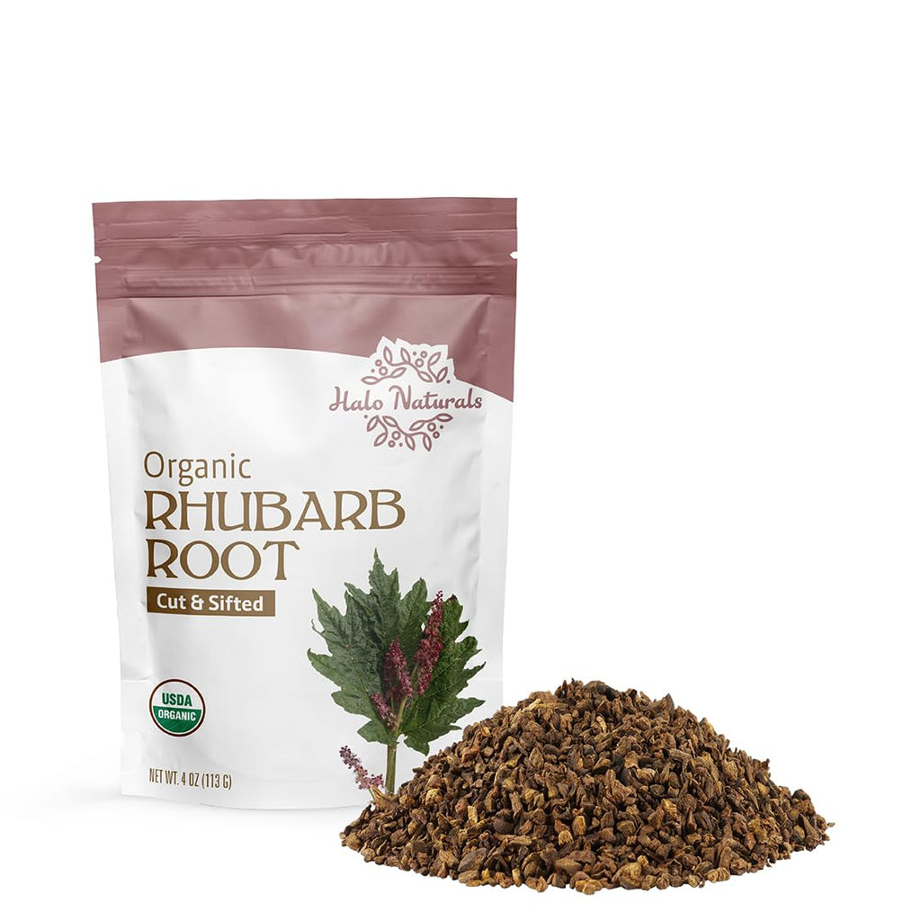 organic rhubarb root herbal tea